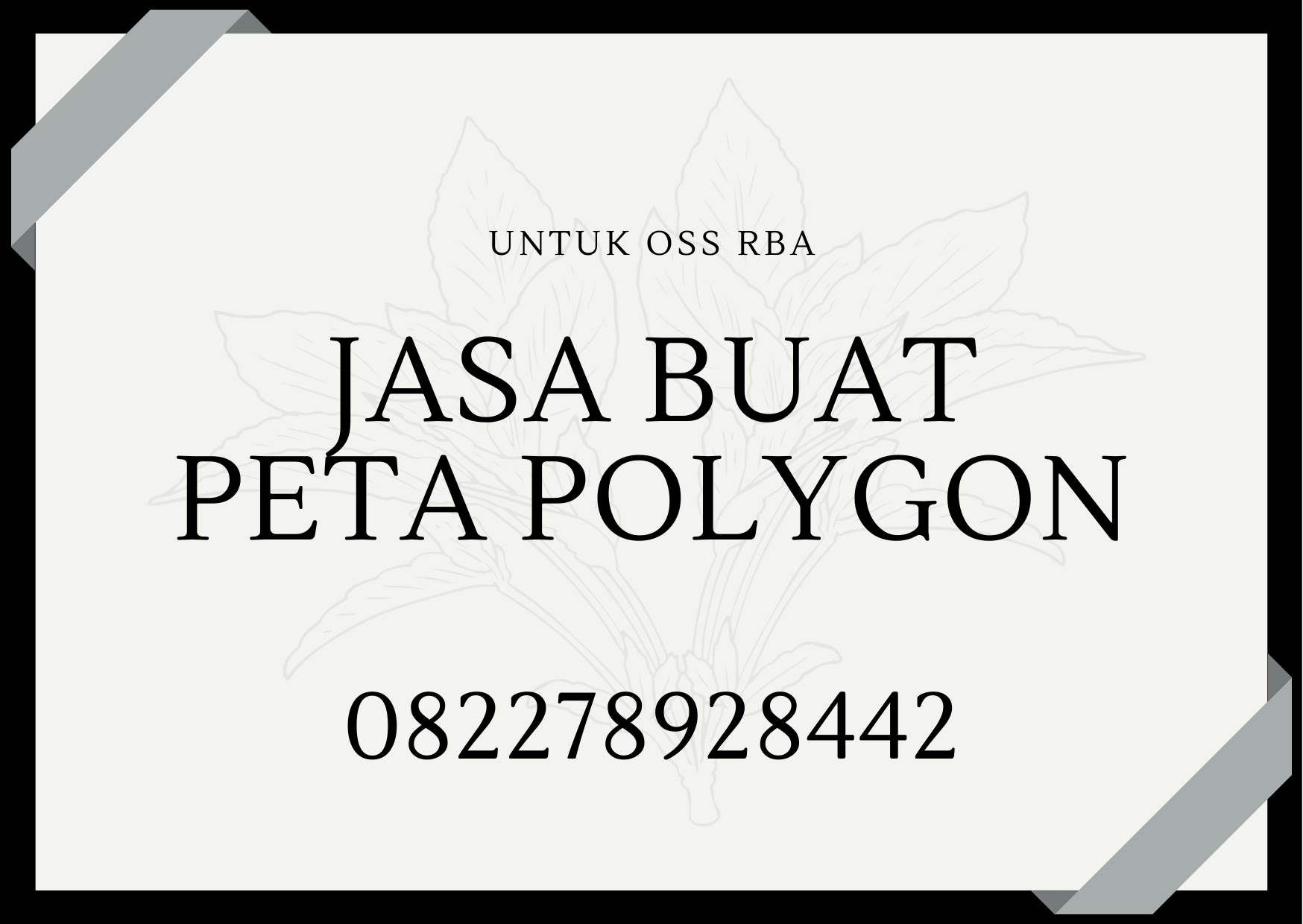 Jasa Pembuatan Peta Polygon SHP untuk OSS RBA – WA 082278928442 ...